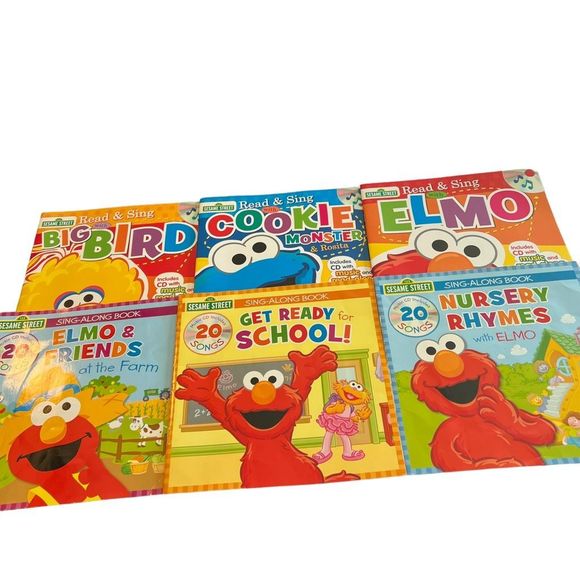 Sesame Street | Other | Sesame Street Read Sing And Singalong Books Lot ...